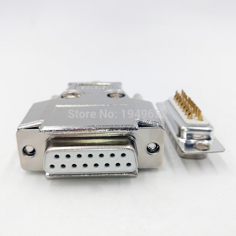 DB15 VGA data connector matel case Parallel Port 2... – Grandado
