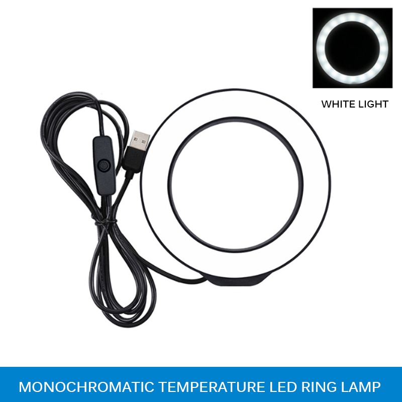12cm led selfie ringlicht voor camera fotografie v... – Vicedeal