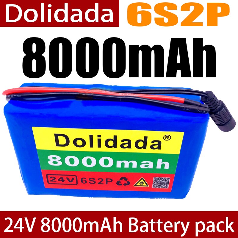 6s2p 24V 8ah 18650, 25.2V 8000Mah, Batterie Lithiu... – Vicedeal