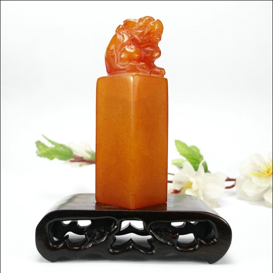 Chinese Traditional Standard Stamp Hand-carved nam... – Grandado