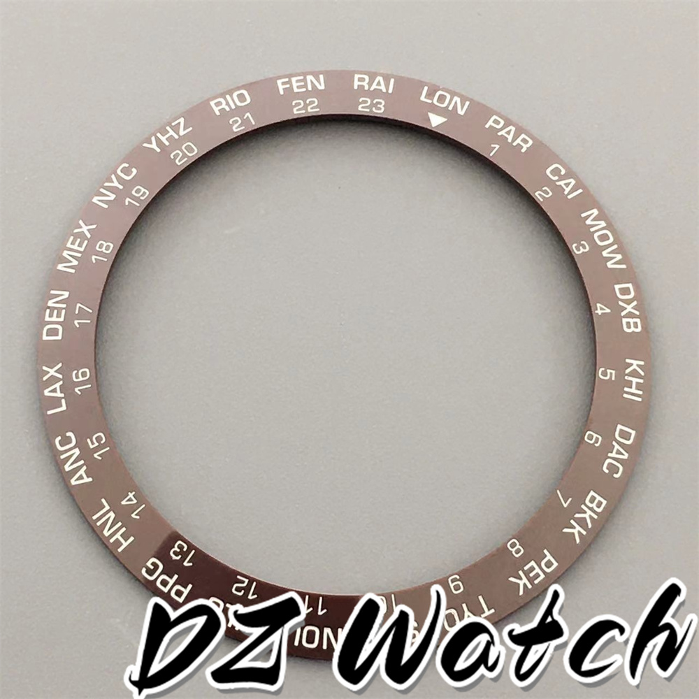 DZ Blue Black White Ceramic Watch Bezel Green Borw... – Grandado