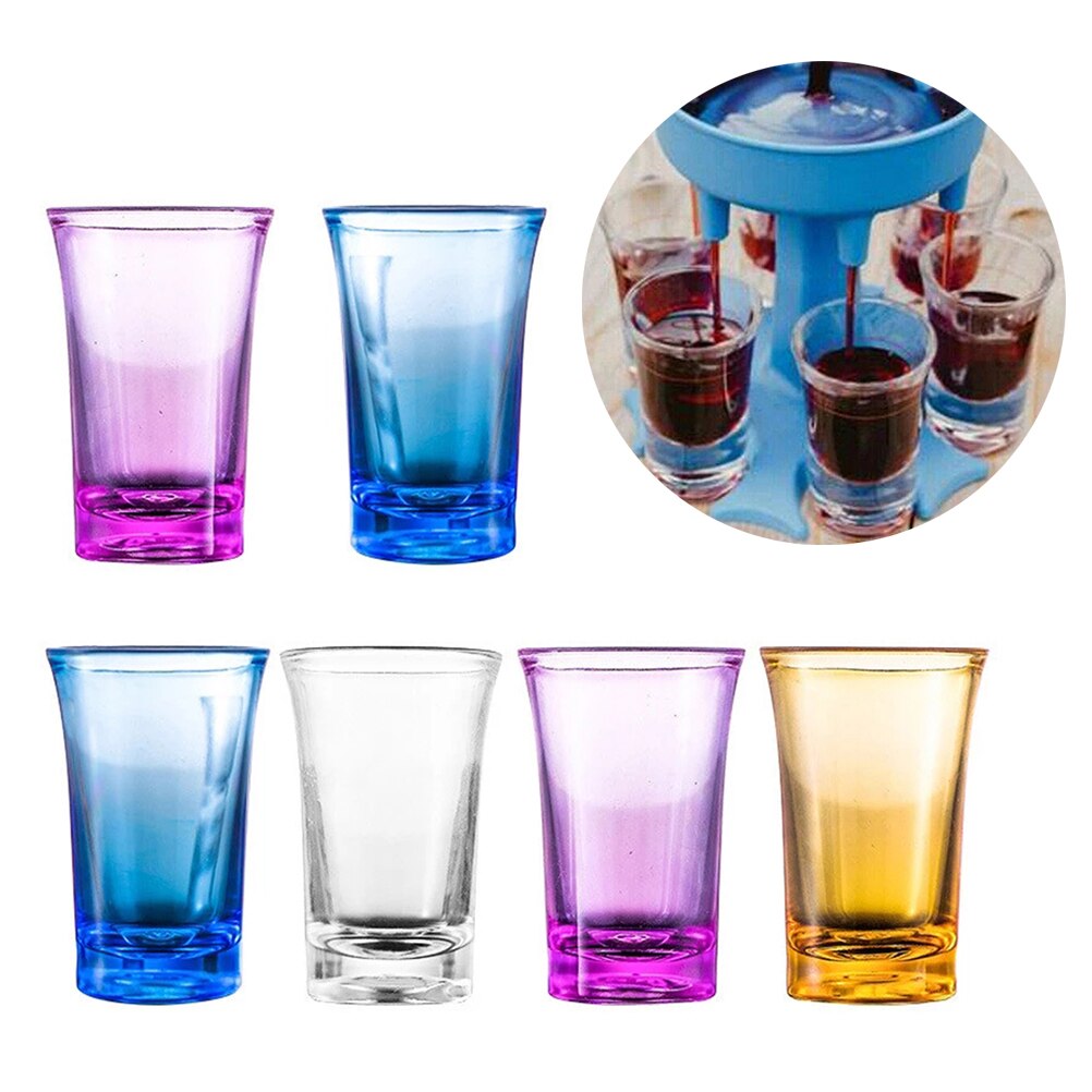 6Pcs 1.2-Ounce Shot Glass Heavy Base Shot Glass Se... – Grandado