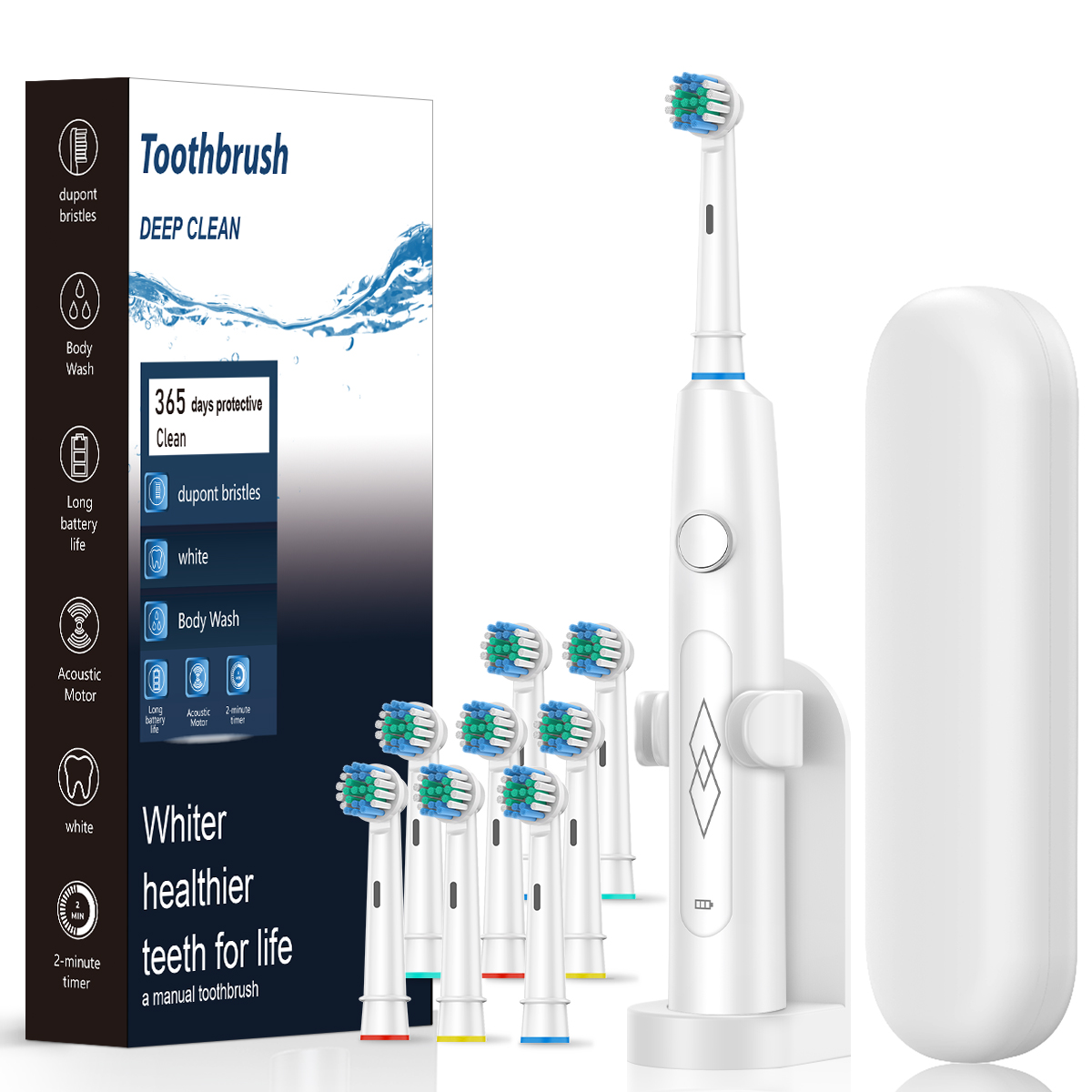 Intelligent electric toothbrush, automatic cleanin... – Vicedeal