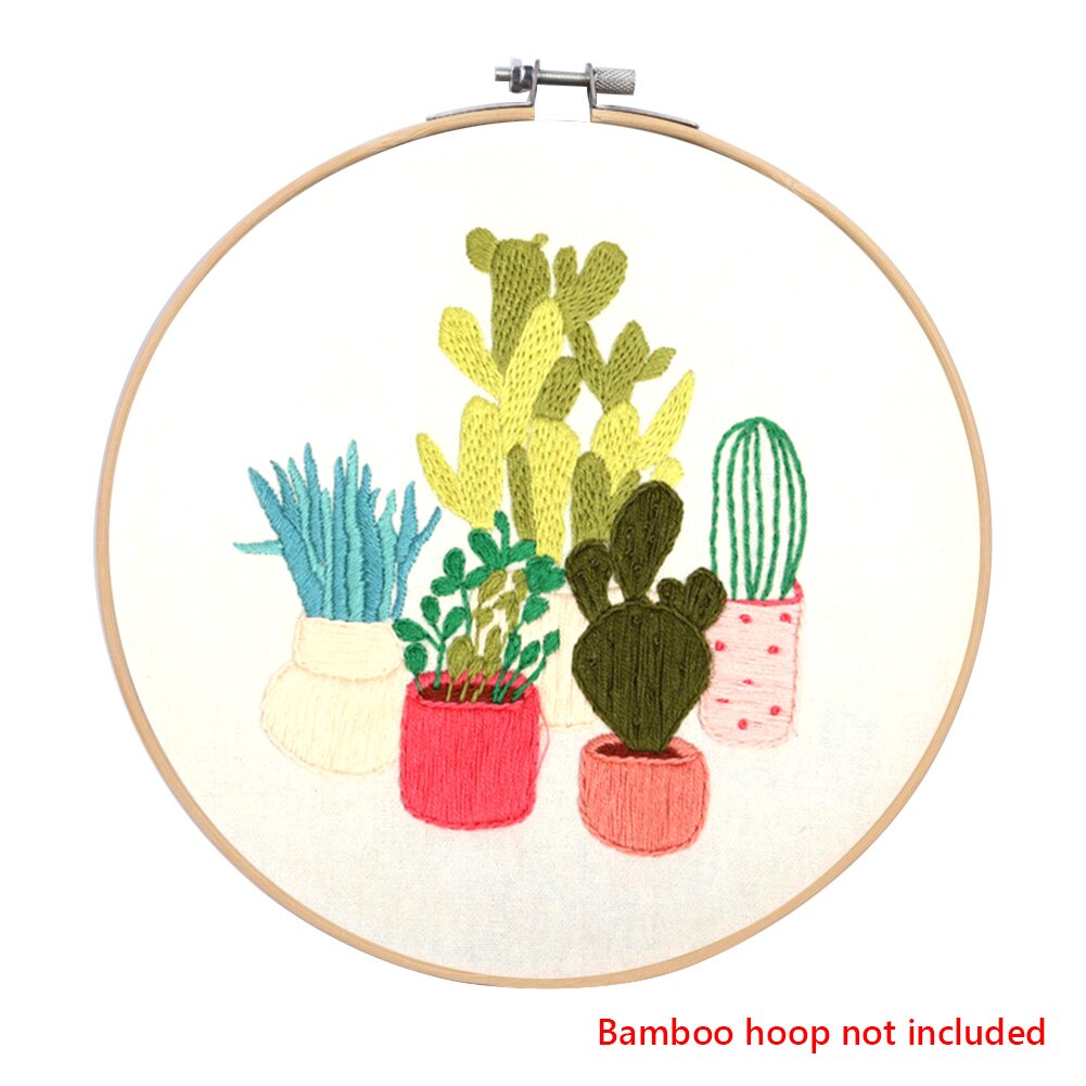 Botanical garden Handwork Plants Pattern Embroider... – Vicedeal