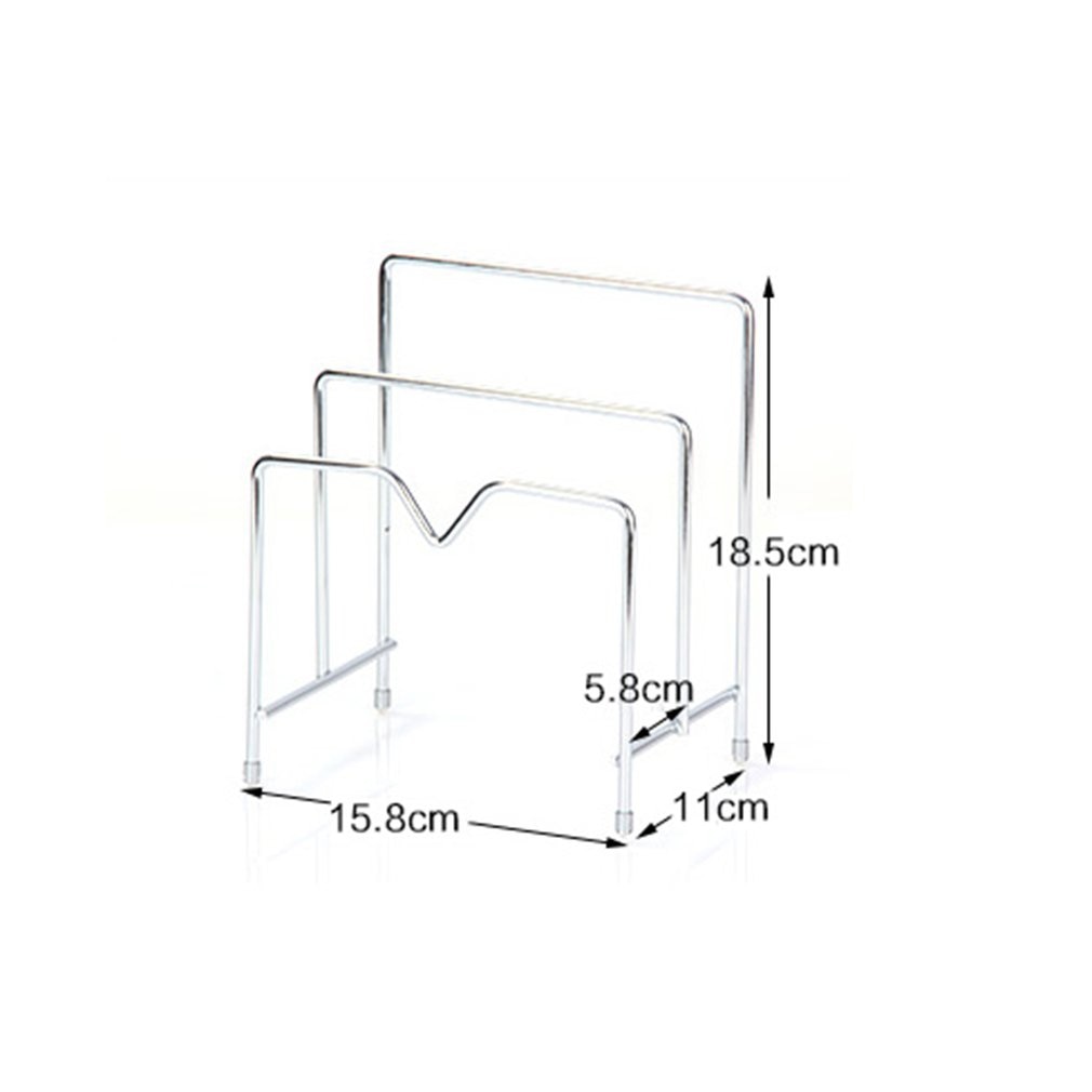 Multi-layer Kitchen Shelf Pot Lid Rack Organizer S... – Grandado
