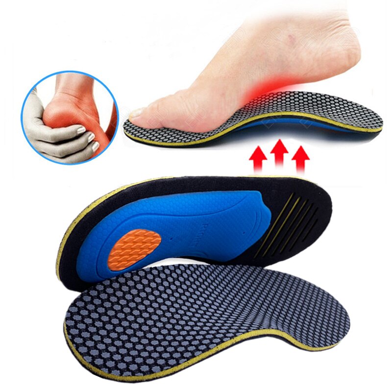 EVA Orthopedic Shoes Sole Insoles Flat Feet Arch S... – Vicedeal