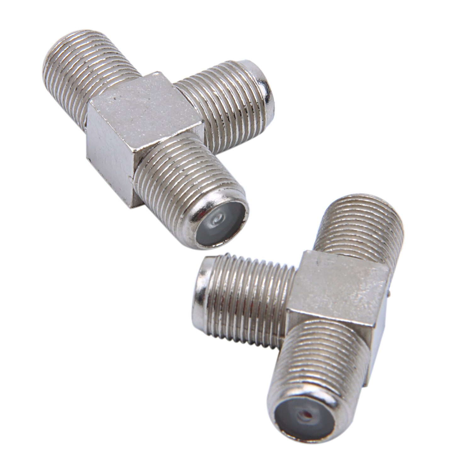 2 pièces 2 voies f-type Combiner TV connecteurs co... – Grandado