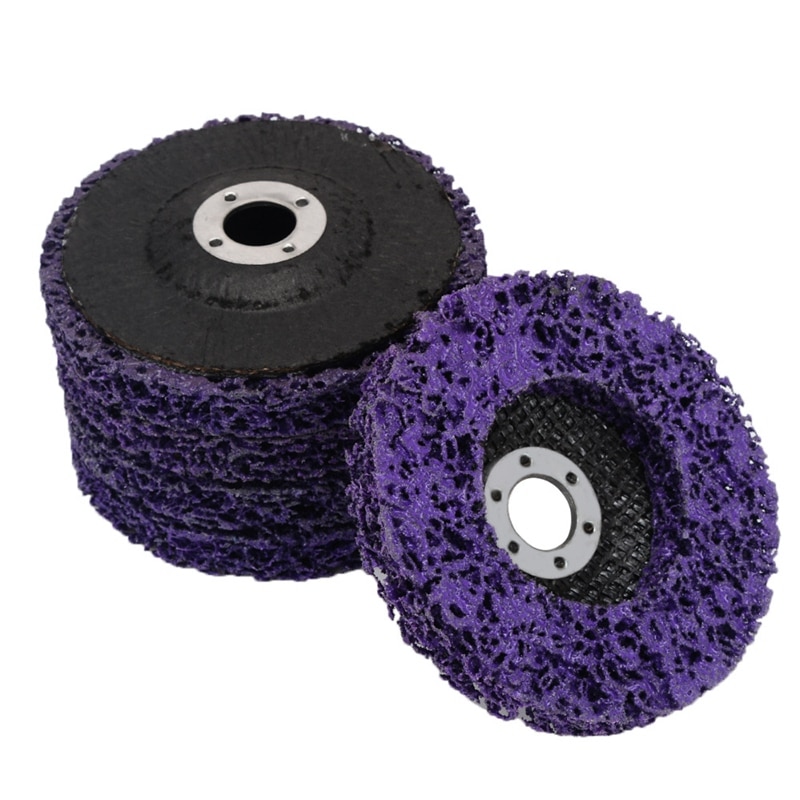 5Pcs Purple Durable Poly Strip Disc Wheel 100x16Mm... – Grandado