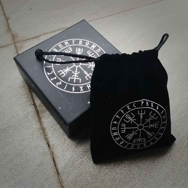 Handgemaakte Houtsnede Rune Rune Set Westerse Myst... – Grandado