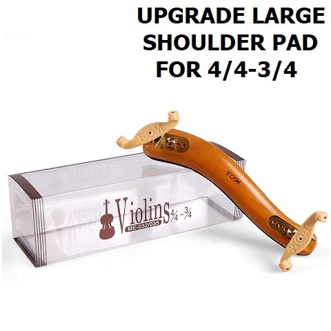 Wooden violin shoulder pad adjustable height violi... – Grandado