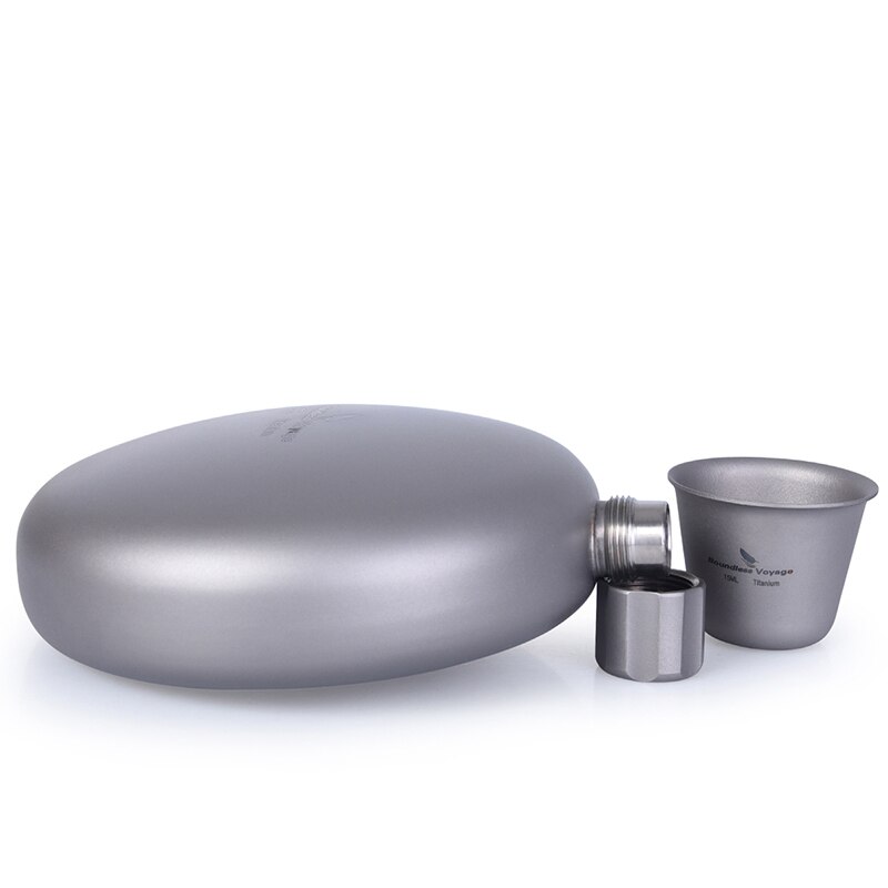 7oz 200ml Titanium Hip Flask with Funnel Portable ... – Grandado