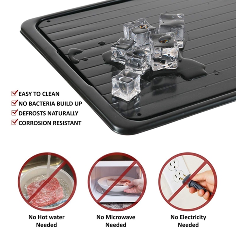 Defrosting Tray | Thawing Plate for fast defrostin... – Grandado