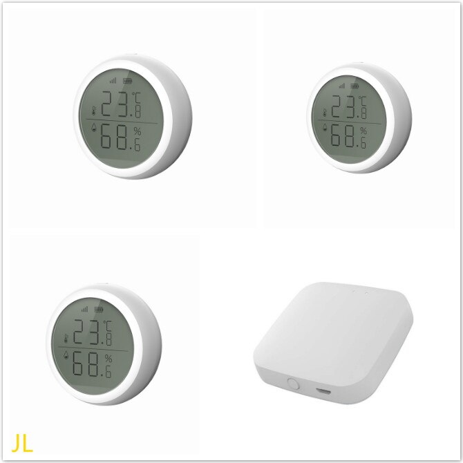 Smart Temperature Humidity Sensor ZigBee LCD Scree... – Grandado