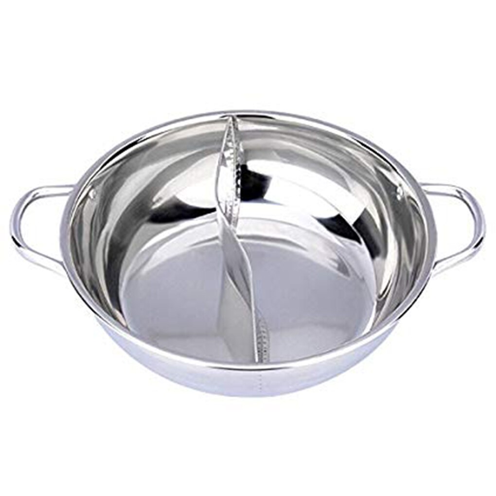 Dual Sided Stainless Steel Pot Hotpot Induction Co... – Grandado