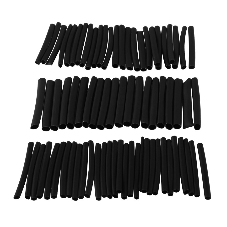 127Pcs Krimpkous 7.28M 2:1 Zwarte Buis Auto Kabelh... – Grandado