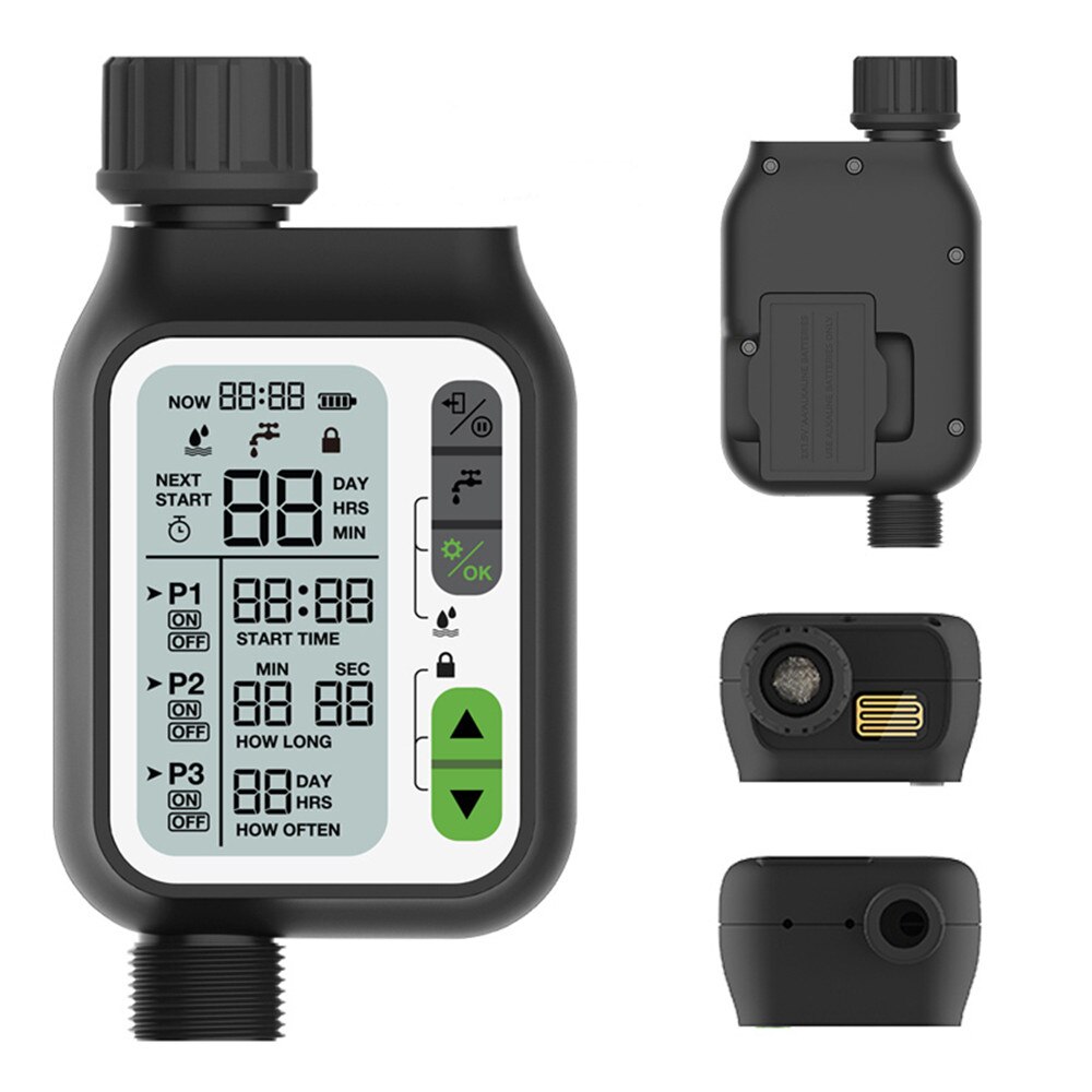 Automatic Irrigation Water Timer with Rain Lcd Scr... – Vicedeal