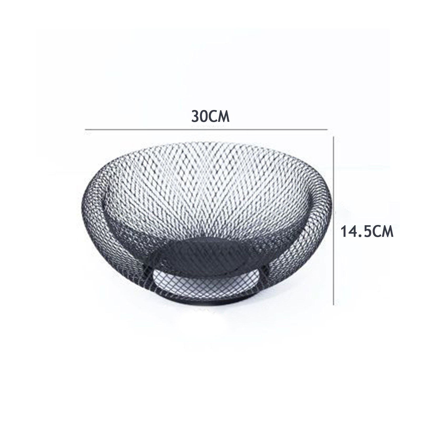 Fruit Bowl Double Wall Metal Mesh Decorative And H... – Grandado