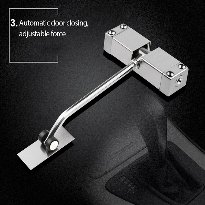 Stainless Steel Automatic Mounted Spring Door Clos... – Grandado