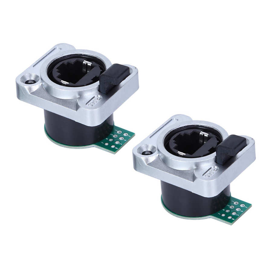 2Pcs RJ45 PCB Panel Waterproof Round Durable Insul... – Grandado