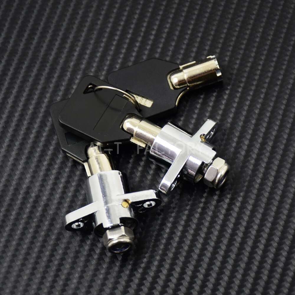 Motorcycle Hard Saddlebag Lock 3 Keys Set Black Fo... – Grandado