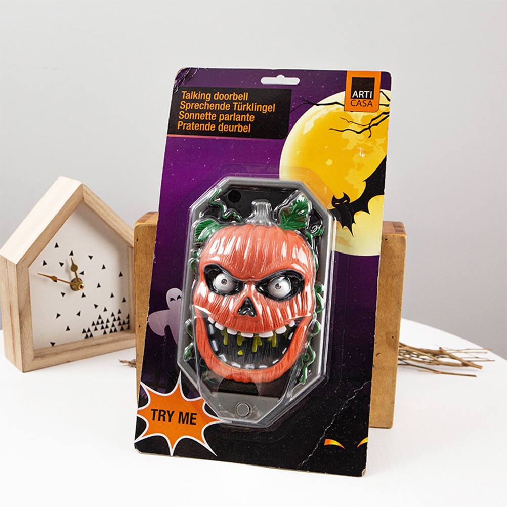 Scary Halloween Doorbell Light Up Sounding Doorbel... – Vicedeal