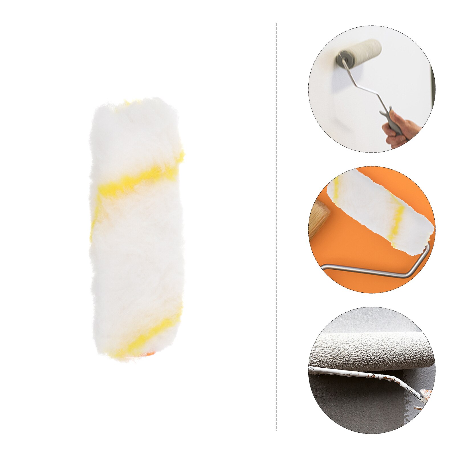 20PCS Paint Roller Cover Mini Rollers Cover Polyes... – Grandado