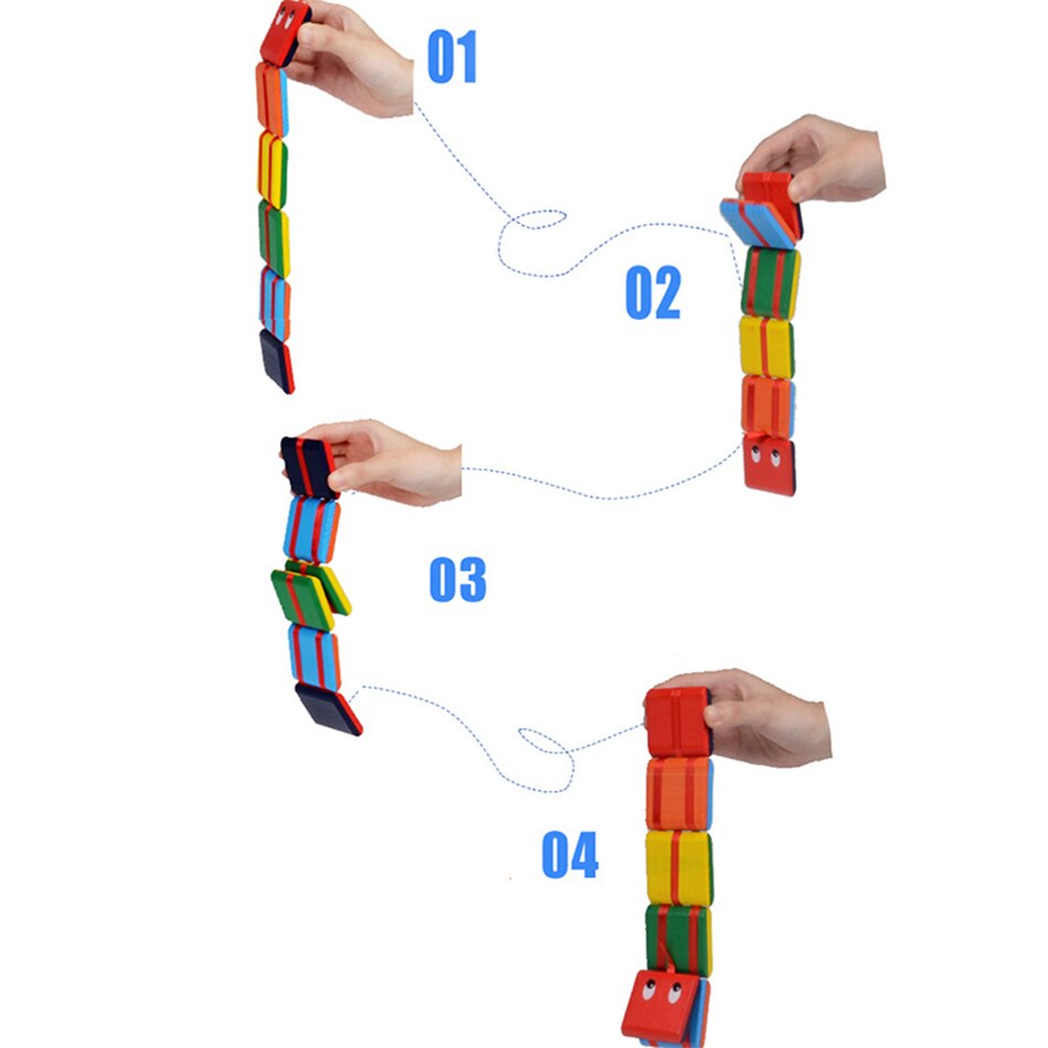 Fun Eyes Snakes Flip Board Magic Book Colorful Jig... – Grandado