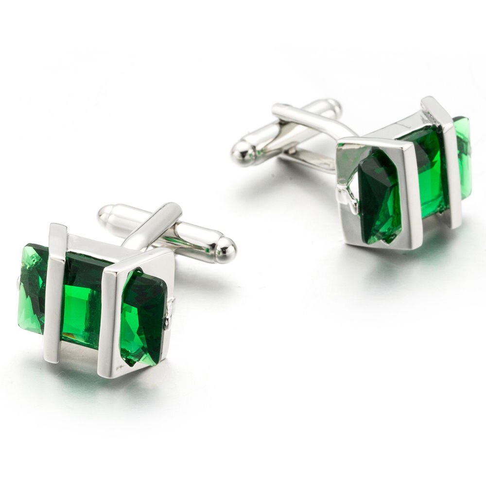 Zircon Cufflinks Men's High-end Business Party... – Grandado