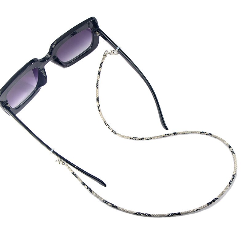 Caraquet Leopard Glasses Chain Face Mask Chain Nec... – Grandado