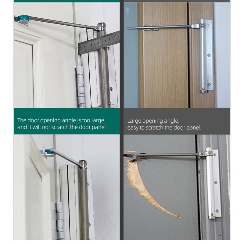 Adjustable Door Automatic Closer Aluminum Alloy Au... – Grandado
