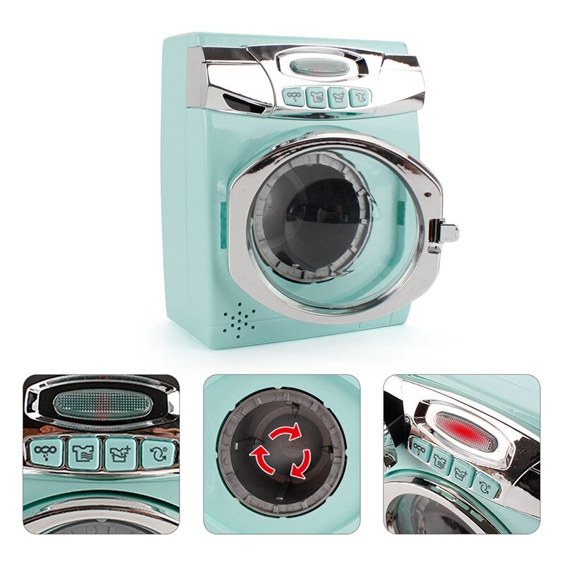 Pretend Play Toy Wash Machine Simulation with Soun... – Grandado