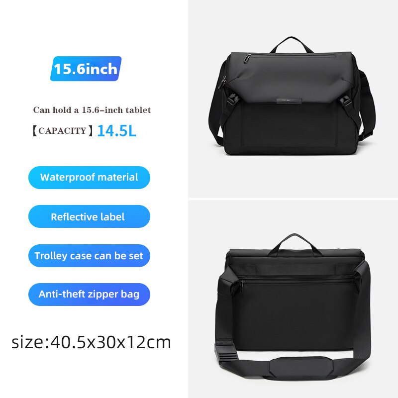 's Messenger Laptop Bag Waterproof Briefcase M... – Grandado