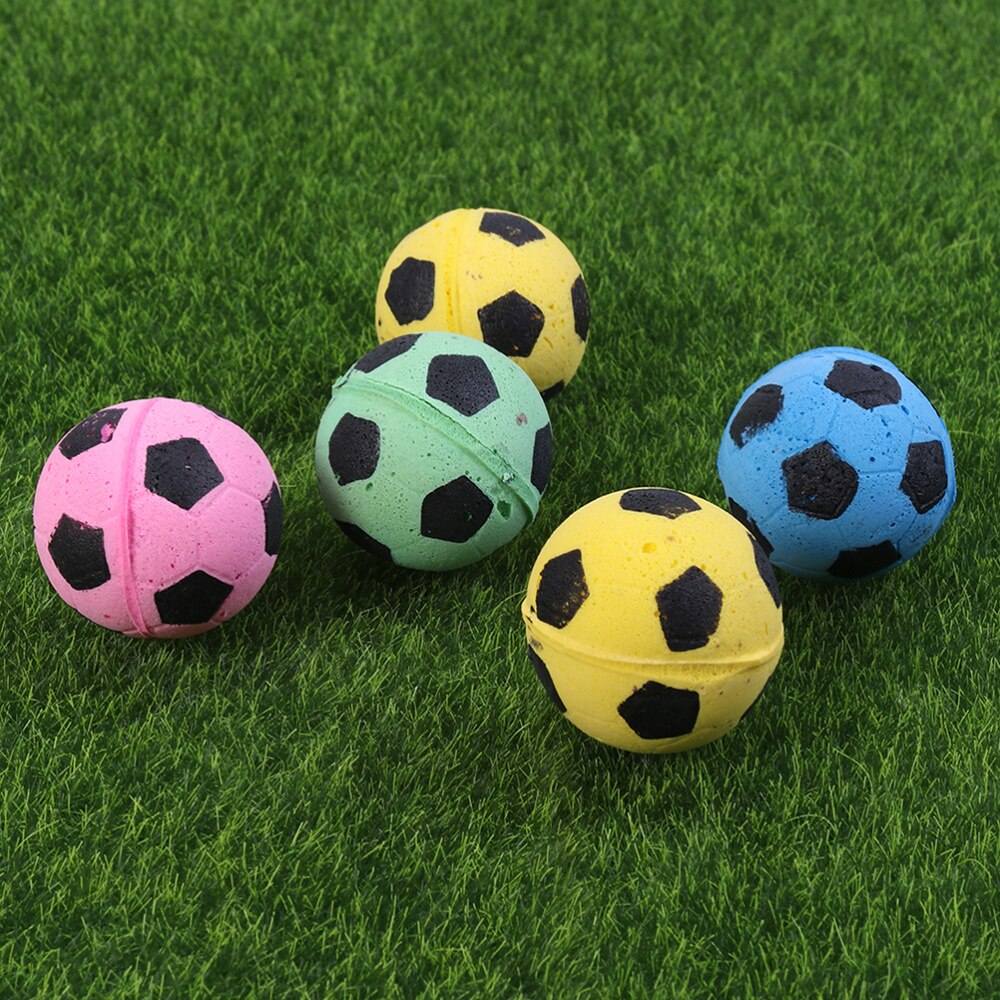 12 Pcs Sponge Football Soccer Balls Small Colorful... – Grandado
