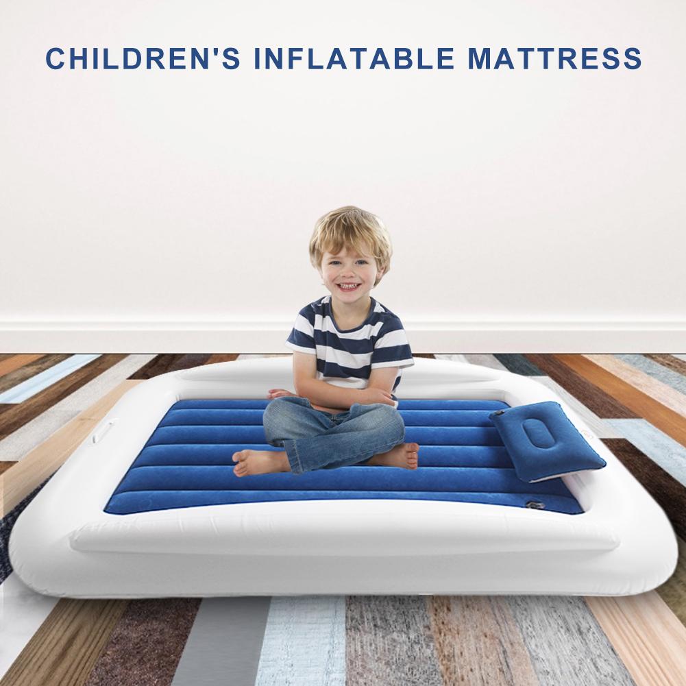 Children's Inflatable Mattress Guardrail Infla... – Grandado