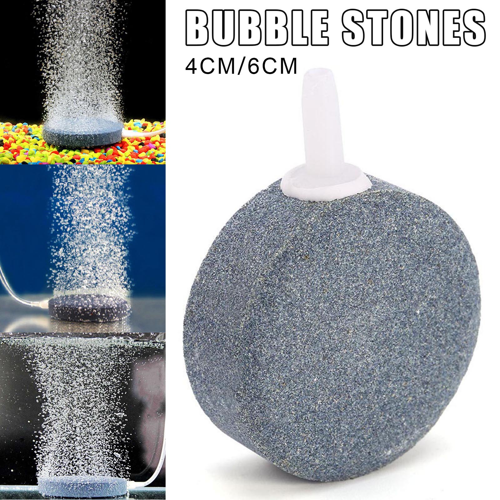 4/6cm Air Bubble Stone Aerator for Aquarium Fish T... – Vicedeal