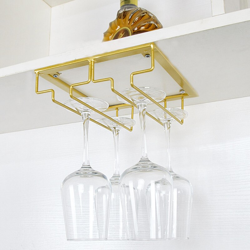 Wine Glasses Holder Stemware Hanging Rack Under Ca... – Vicedeal