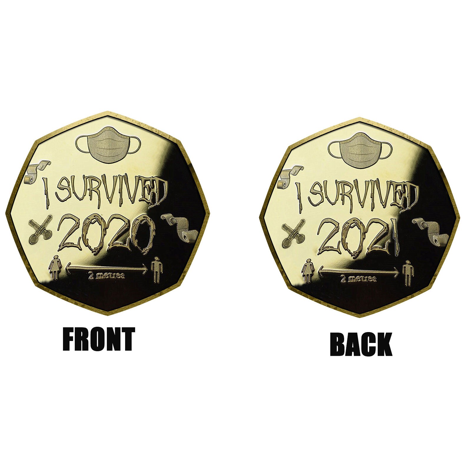 I Survived Commemorative Coin Memories Of The Past... – Grandado