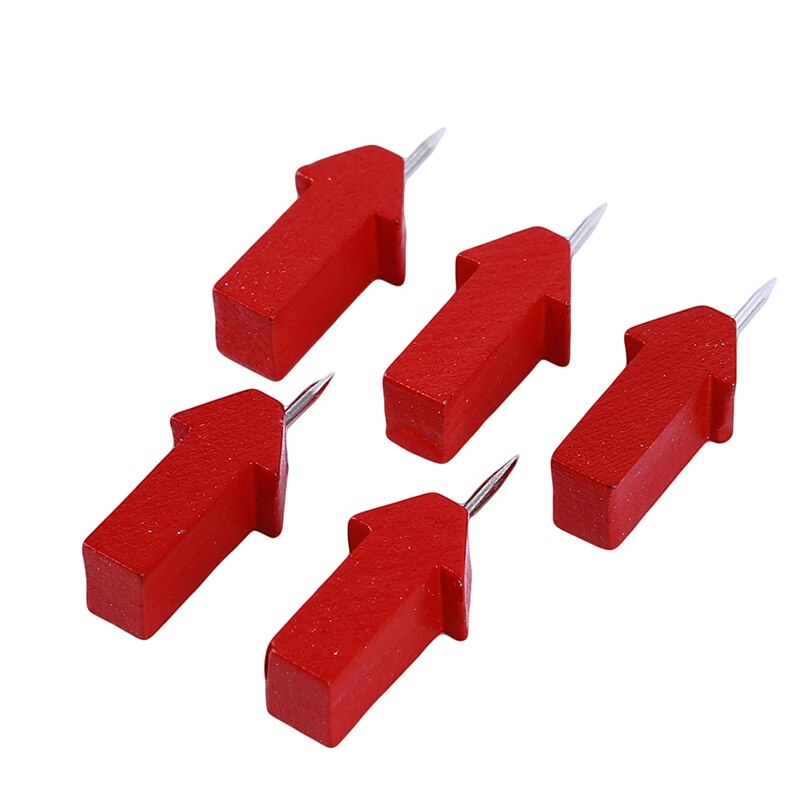 20PCS/set Wood Thumbtack Arrow Thumbtack Nail Cork... – Grandado