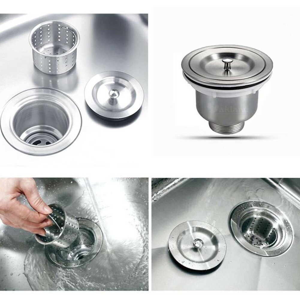 1Pcs Rvs Vervanging Zeef Keuken Water Wastafel Spo... – Vicedeal