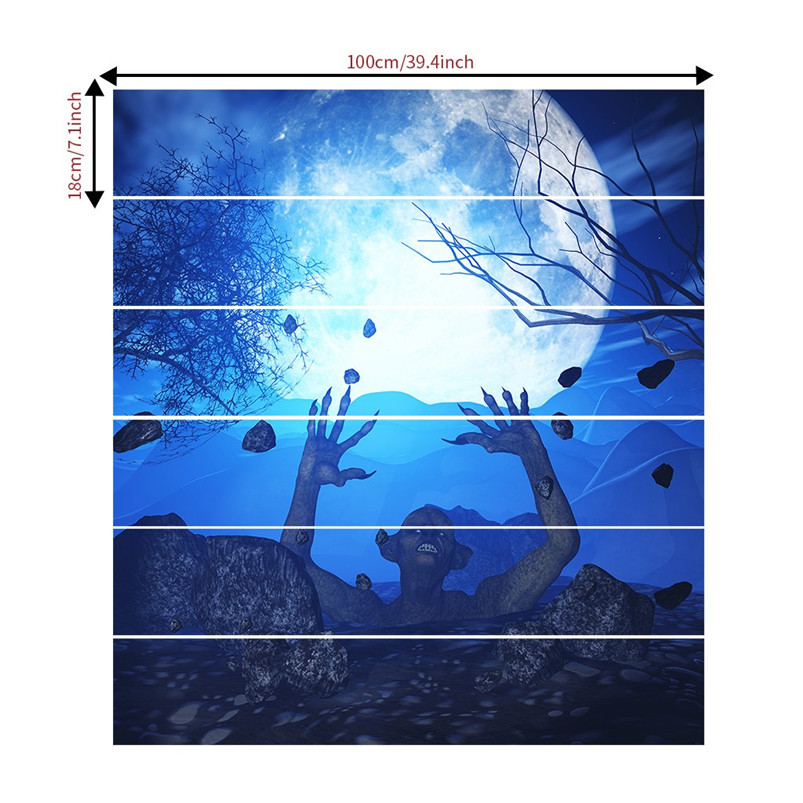 Halloween Staircase Decoration Stair Riser Floor S... – Vicedeal