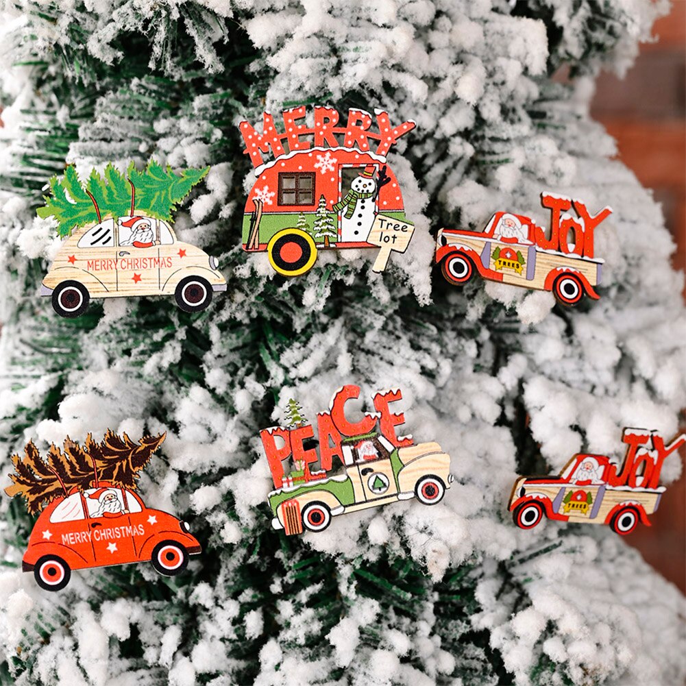 6 st kylskåpsmagneter julhemsfest dekoration barn ... – Grandado