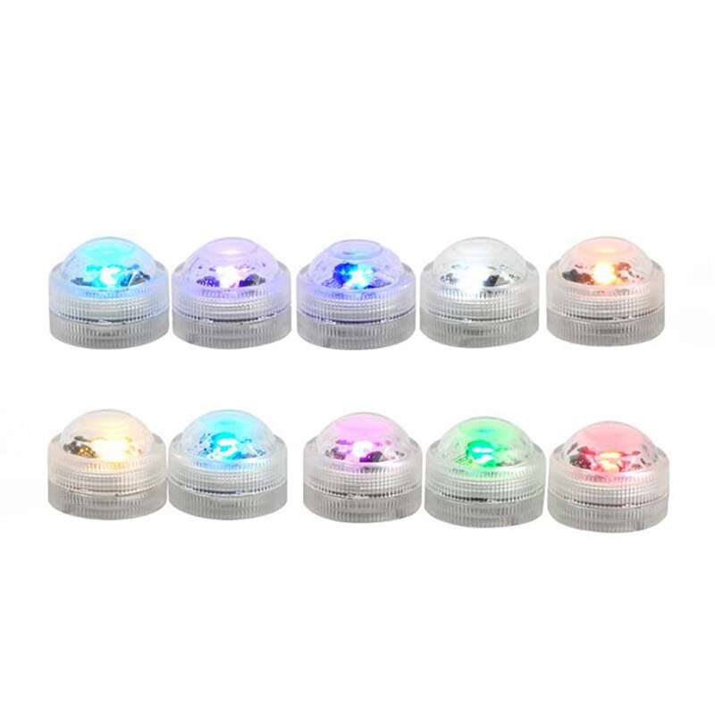 Remote Controlled Rgb Submersible Light Battery Op... – Grandado