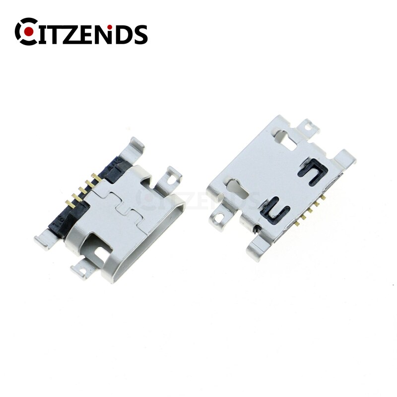 10 stk micro usb-stik 5 pin tung plade 1.6mm ingen... – Grandado