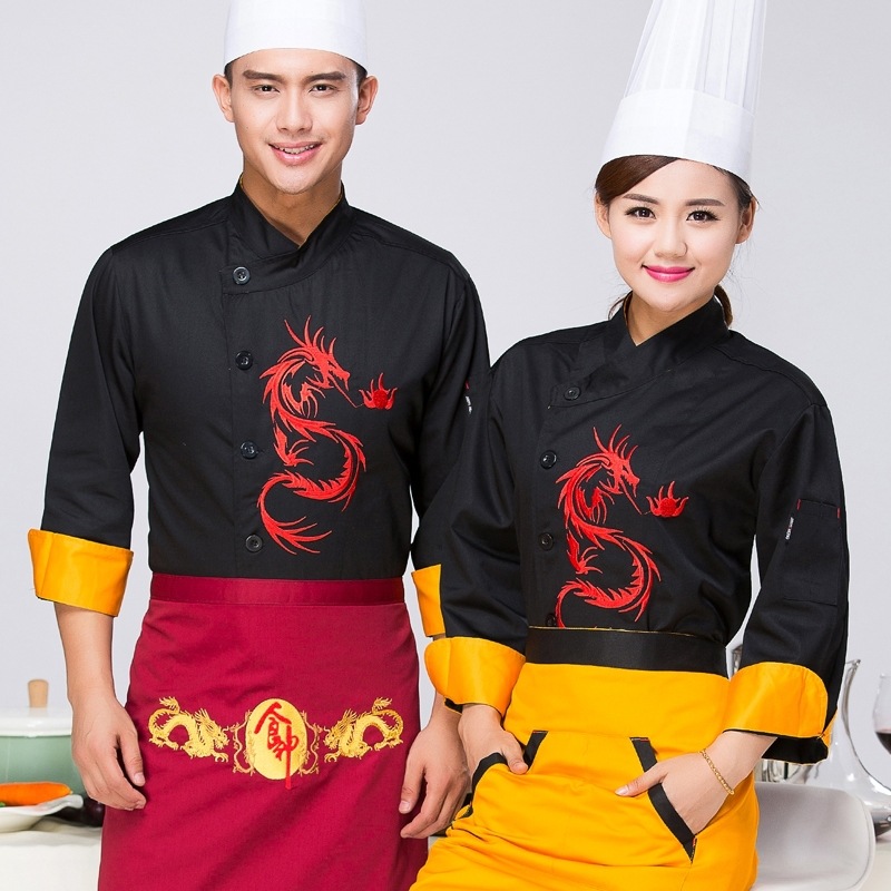 Chef Dragen Lange Mouwen Uniform Hotel Restaurant ... – Vicedeal