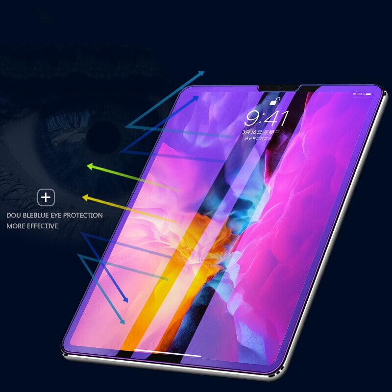 2PCS Anti Blue Tempered Glass For Apple iPad Pro 1... – Vicedeal