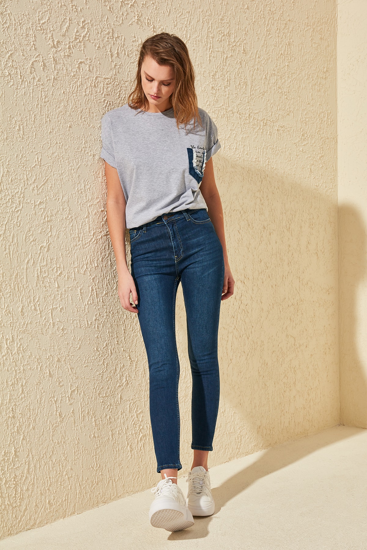 Trendyol Normal Waist Skinny Jeans TWOSS20JE0036 – Grandado