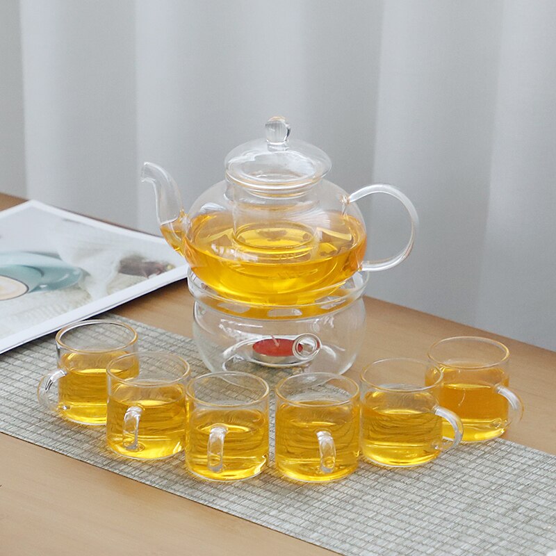 Good Clear Borosilicate Glass Teapot With 304 Stai... – Vicedeal