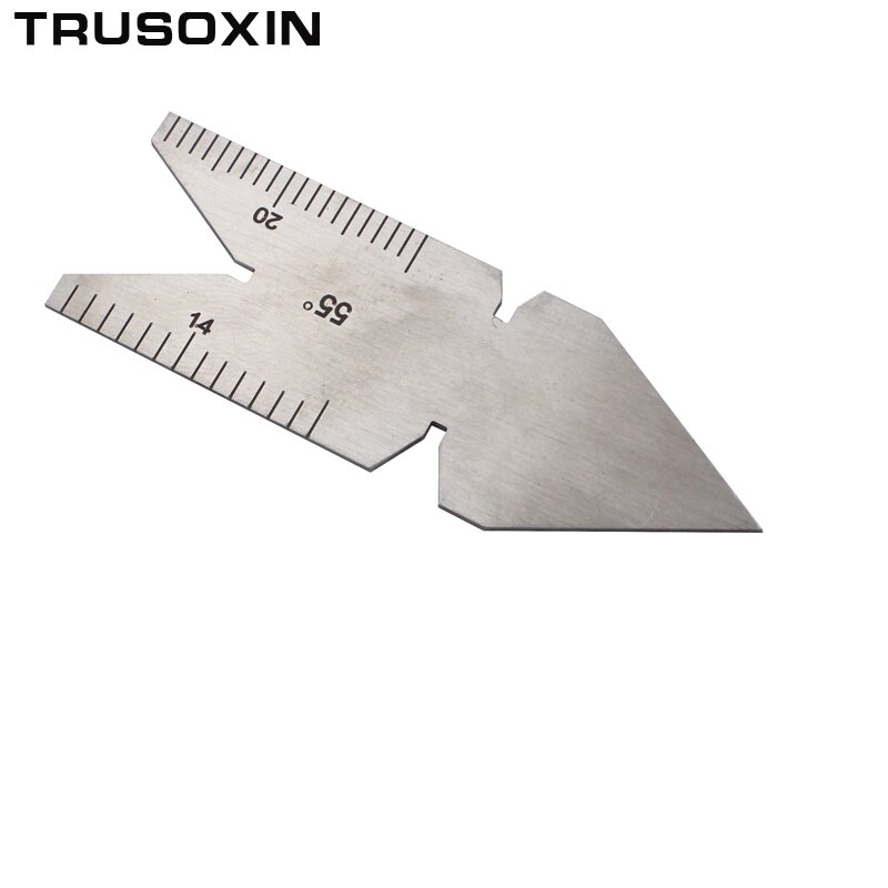 Welding Tools Welding Rule Rib Gauge 55 Angle Weld... – Vicedeal