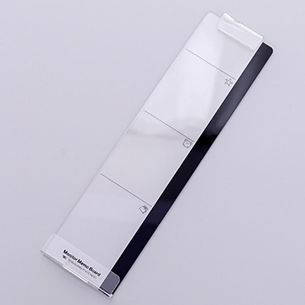 1Pcs Acrylic Monitor Message Memo Board Transparen... – Grandado