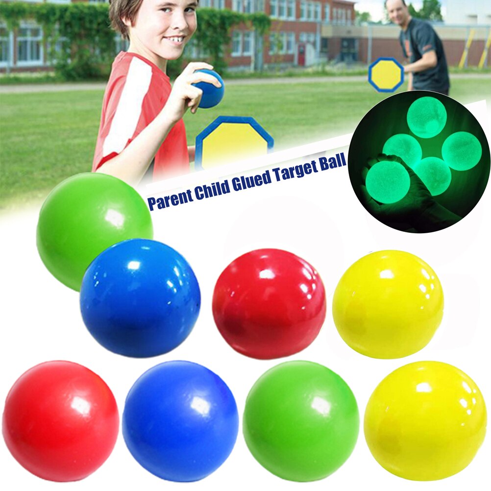 8pcs Luminous Sticky Wall Ball Toys Sticky Wall Ba... – Vicedeal